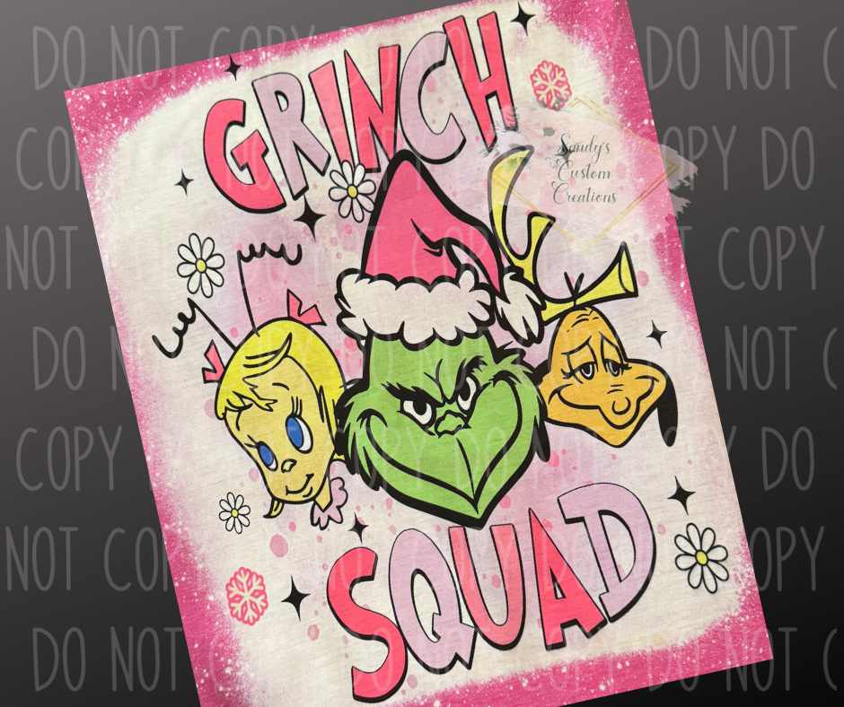 Grinch Squad – Sandy's Custom Creations